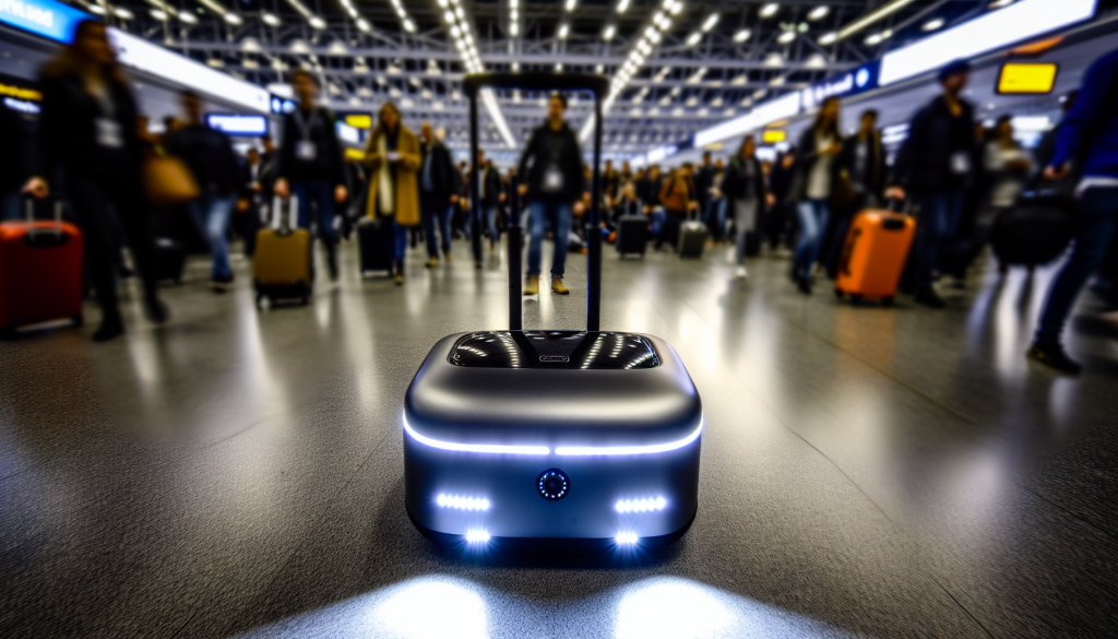 The Hilarious Adventures of a Self-Driving Suitcase in Crowded Places ...