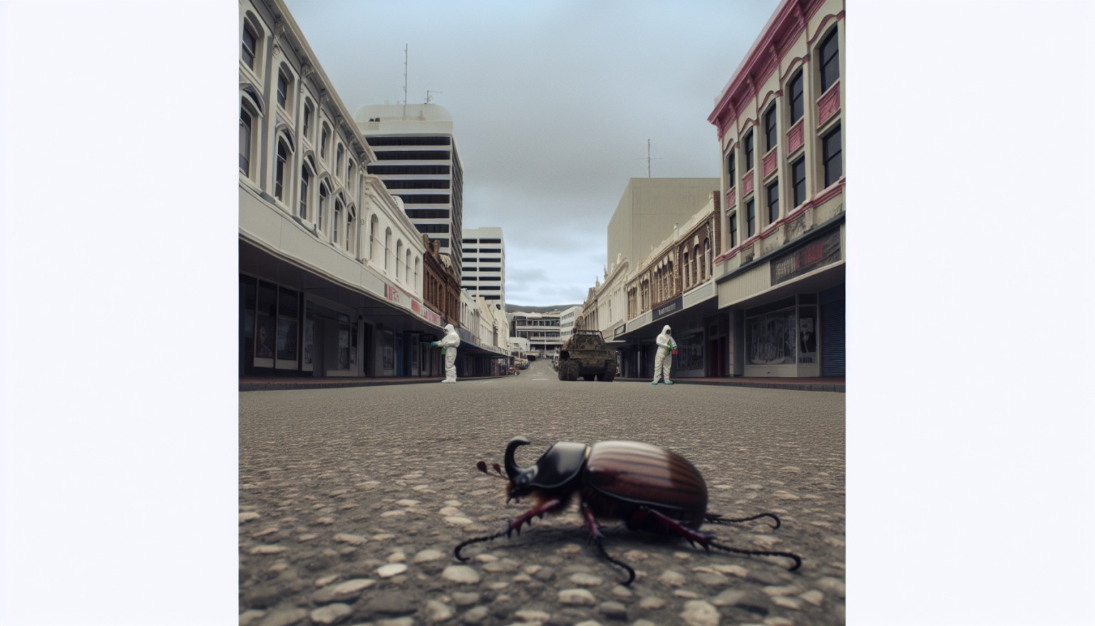 Breaking: Napier Overrun by an Invasion of Enormous, Genetically ...